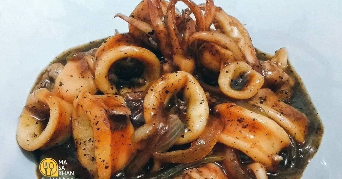 478 resep cumi cumi lada hitam enak dan sederhana - Cookpad