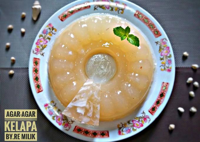 Resep 57. Agar-Agar Kelapa oleh Re Milik - Cookpad