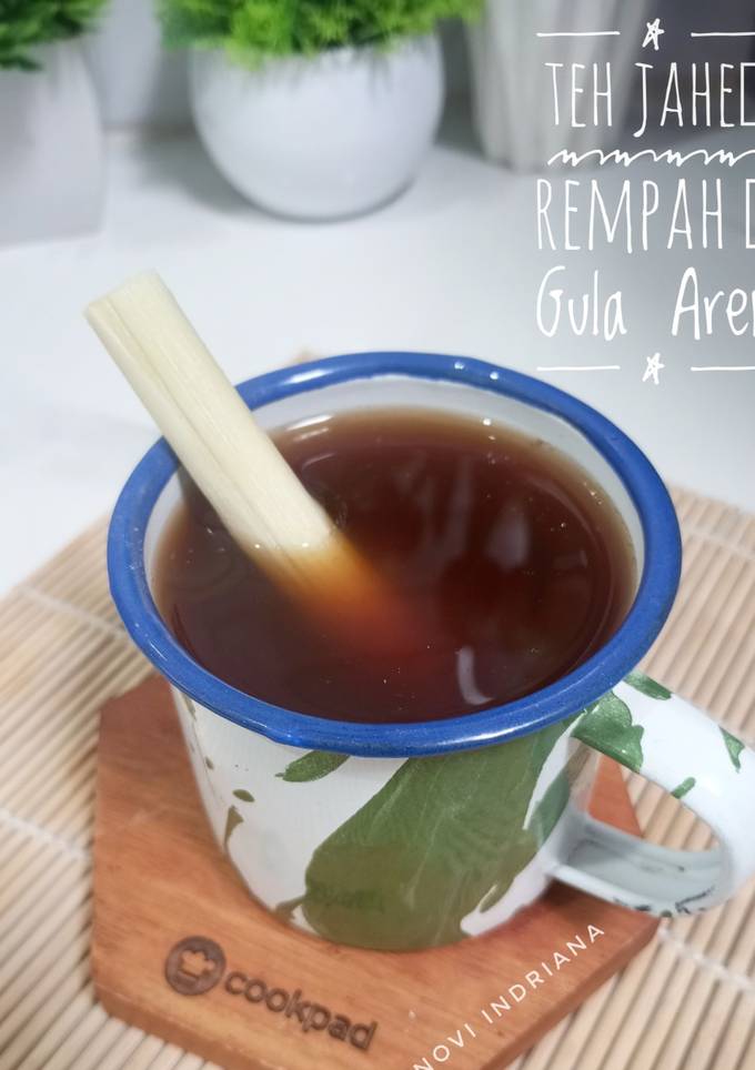 Resep Teh Rempah Jahe Merah Gula Aren oleh Novi Oppie Indriana - Cookpad
