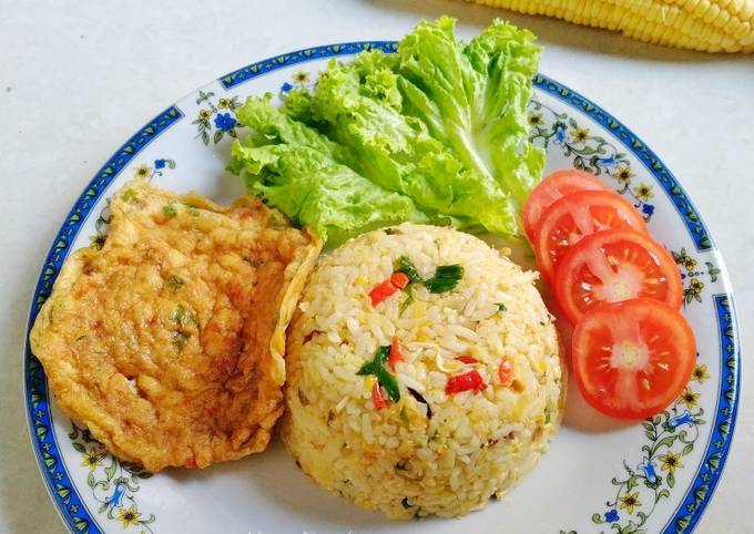 Resep Nasgor Ayam Jagung oleh Mita.W#MommyFayzel# - Cookpad