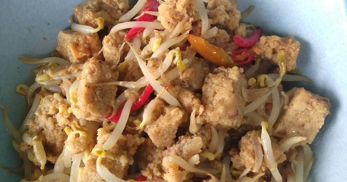 Resep Tumis toge oncom oleh Ryana Dhewi - Cookpad