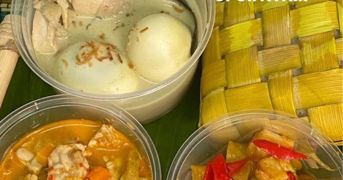Resep Hampers Ketupat Opor Ayam oleh Agustina Erlinda - Cookpad