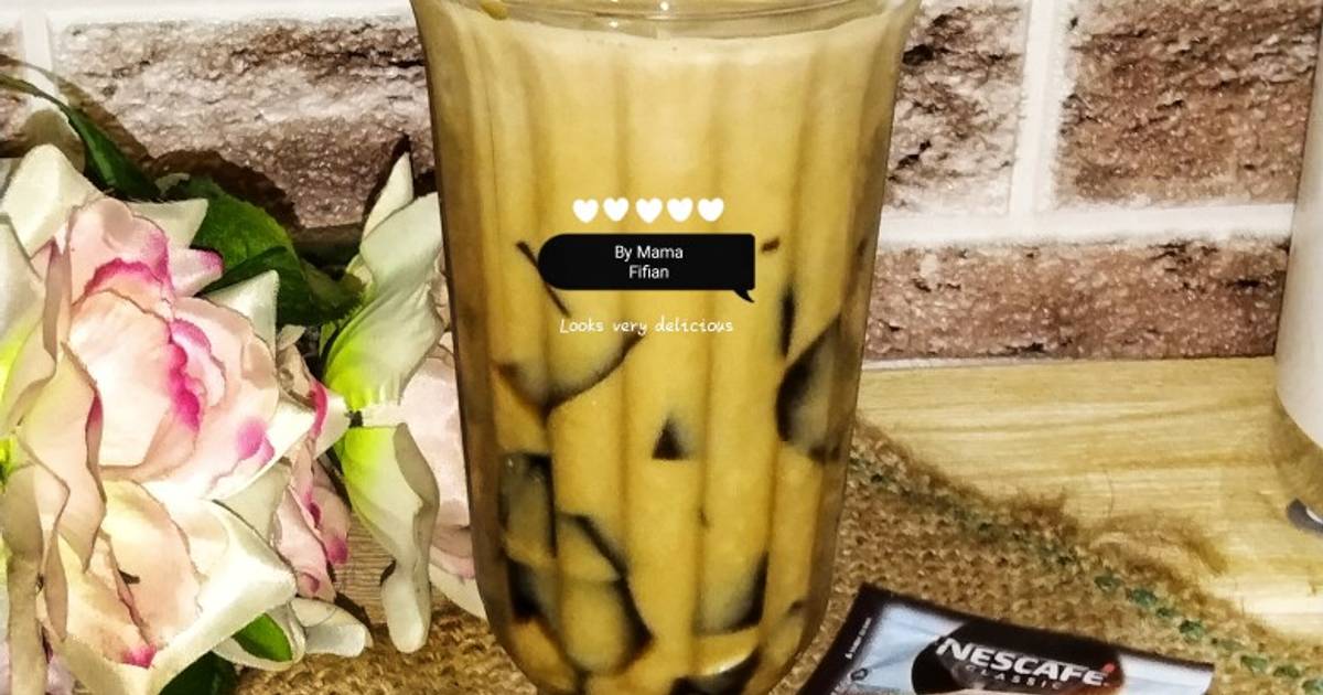 Resep Ice Coffe Cincau KW oleh Lanjarsih/Mama Fifian ( MasakanRumahan ...