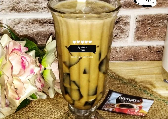 Resep Ice Coffe Cincau KW oleh Lanjarsih/Mama Fifian ( MasakanRumahan ...