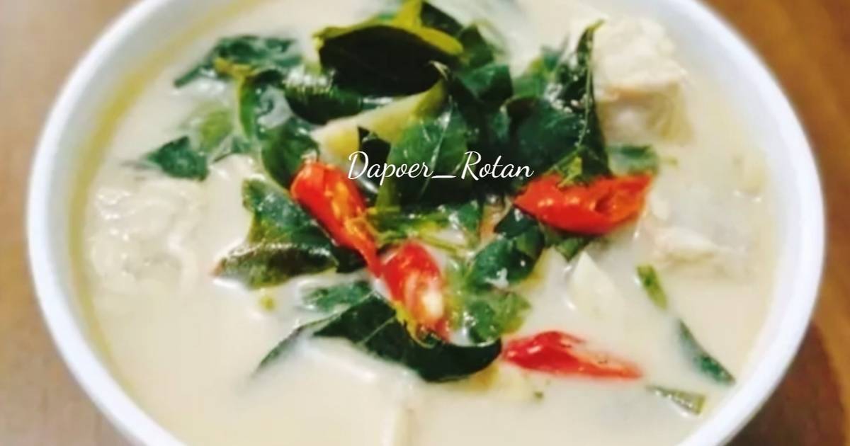 Resep Daun Katu Kuah Santan oleh Rohani Tanjung - Cookpad