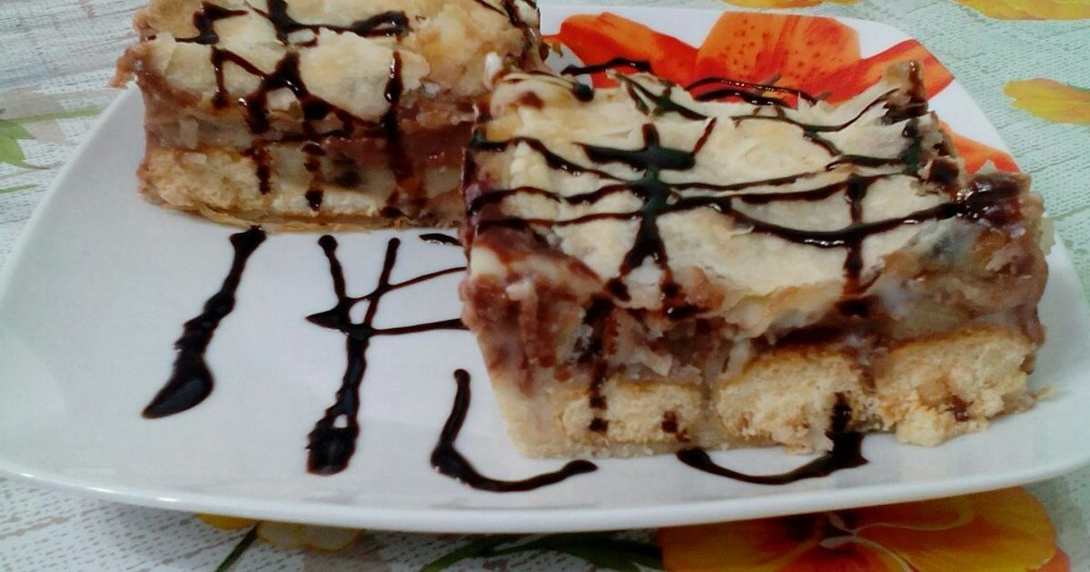 Csokis Banános Puding Leveles Tésztában Sütve 🍫🍌 | Erika receptje ...