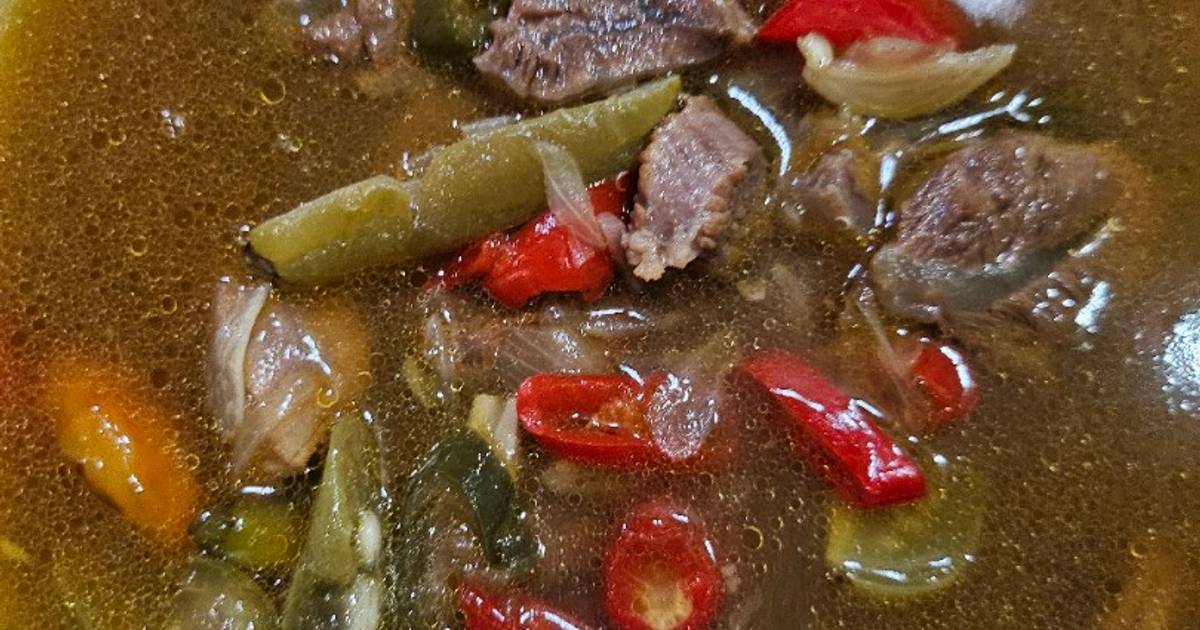 Resep Asem Asem Daging pedas oleh silvia desi - Cookpad