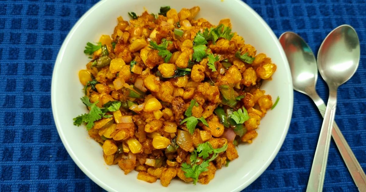 Crispy Corn Chilli Recipe by Kumkum Chatterjee - Cookpad