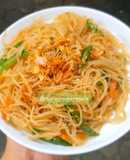Resep bihun goreng sayur wortel sawi hijau rumahan enak dan mudah - Cookpad