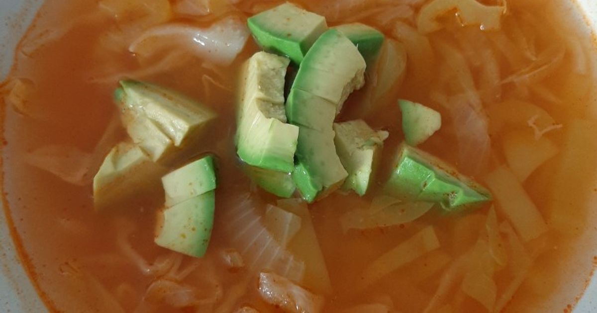 Sopa De Col Y Chile Wero Para Desinflamar El Estómago Recipe by Esther ...