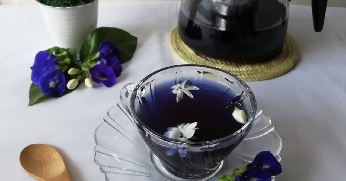 Resep 868. Teh Rileksasi Telang Melati oleh 🍹🍕 pawonku 🍜🍚 - Cookpad
