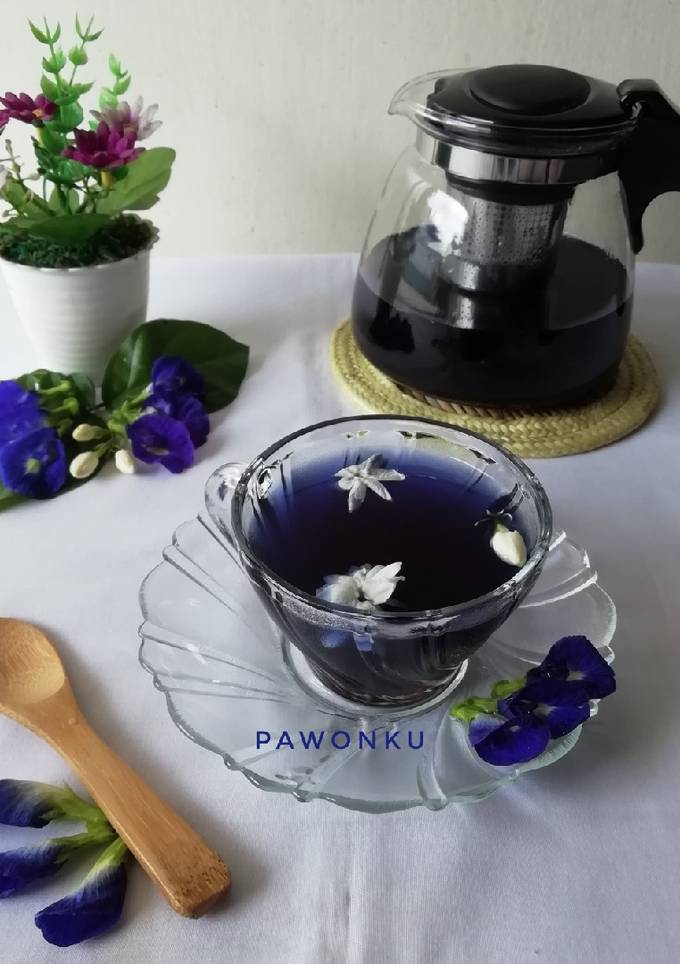 Resep 868. Teh Rileksasi Telang Melati oleh 🍹🍕 pawonku 🍜🍚 - Cookpad