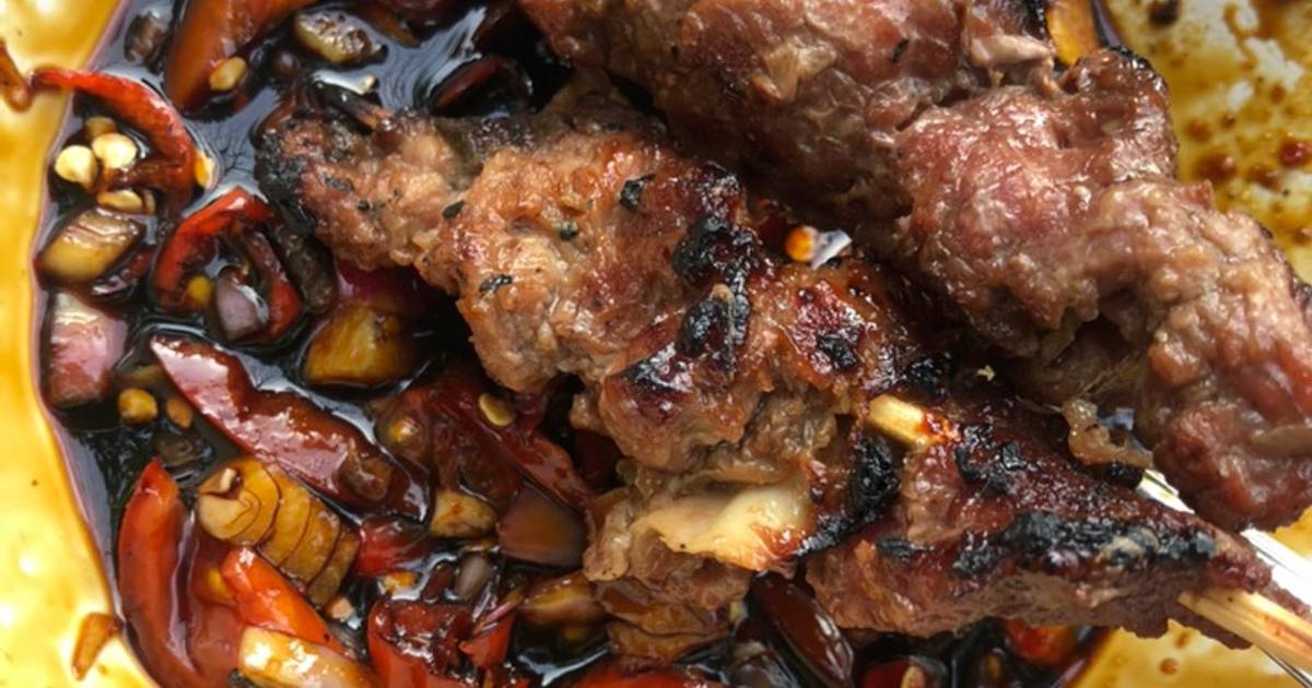 Resep Sate Maranggi | Sate Kambing Sate Domba | Kreasi Olahan Daging ...