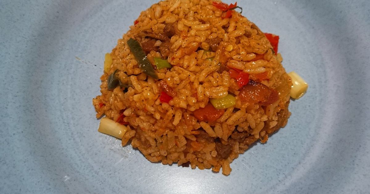 Resep Nasi Goreng Sapi Lada Hitam oleh Maria Steffani - Cookpad