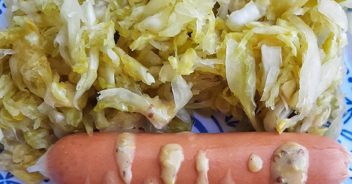 Chucrut o sauerkraut Receta de Norali - Cookpad