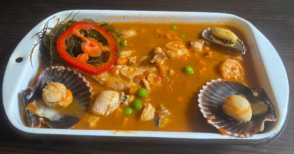 Parihuela De Pescado Y Mariscos Receta de Ricardo del Aguila- Cookpad