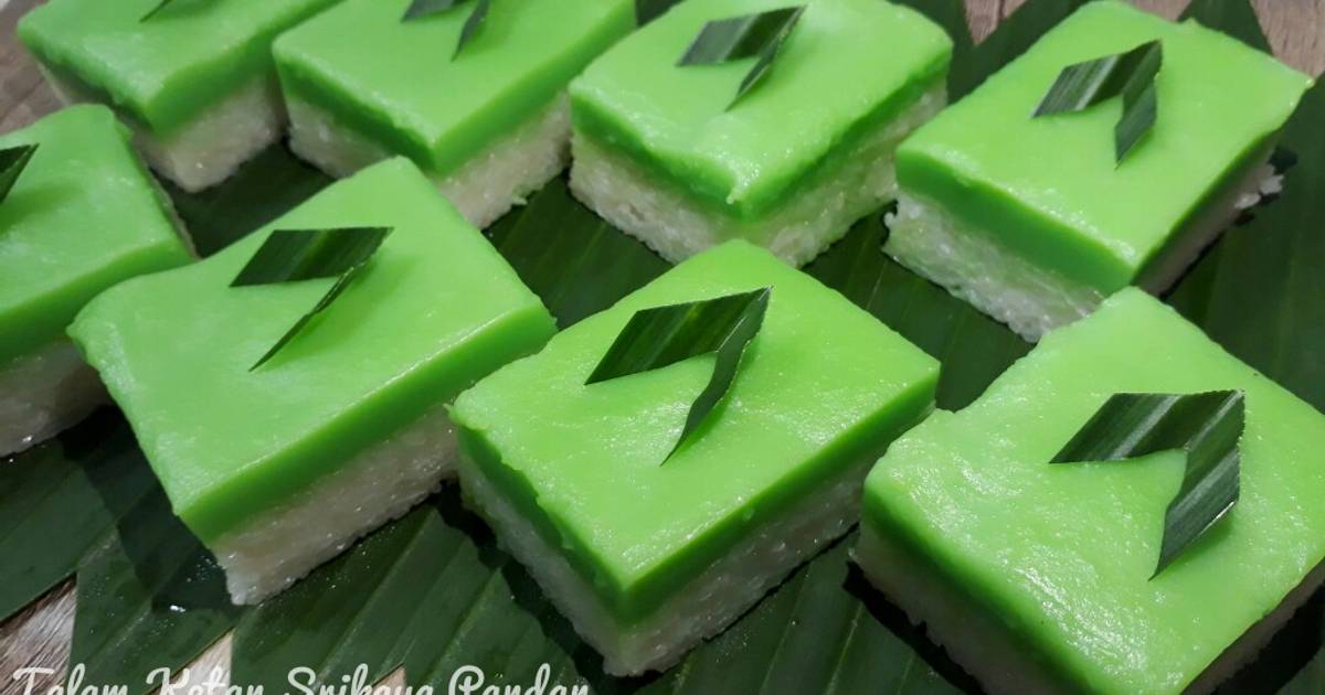 58 resep talam ketan pasta pandan enak dan mudah - Cookpad