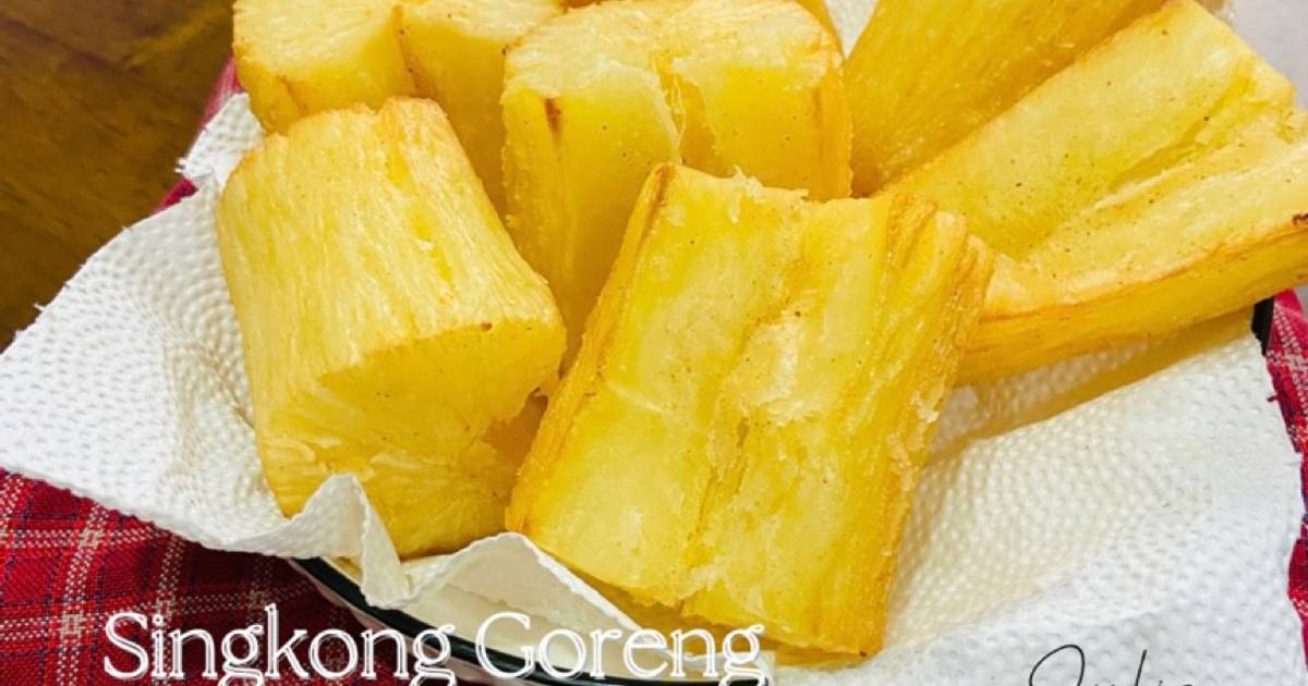 Resep 28. SINGKONG Goreng Merekah oleh Juliana Tendeas - Cookpad