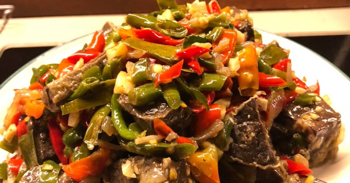 157 resep oseng paru pedas daun jeruk enak dan mudah - Cookpad