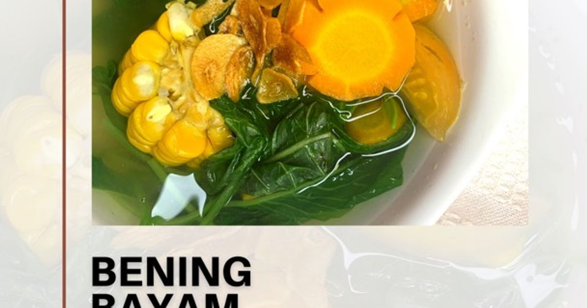 Resep Bening Bayem / Sayur Bayam oleh bebbycint - Cookpad