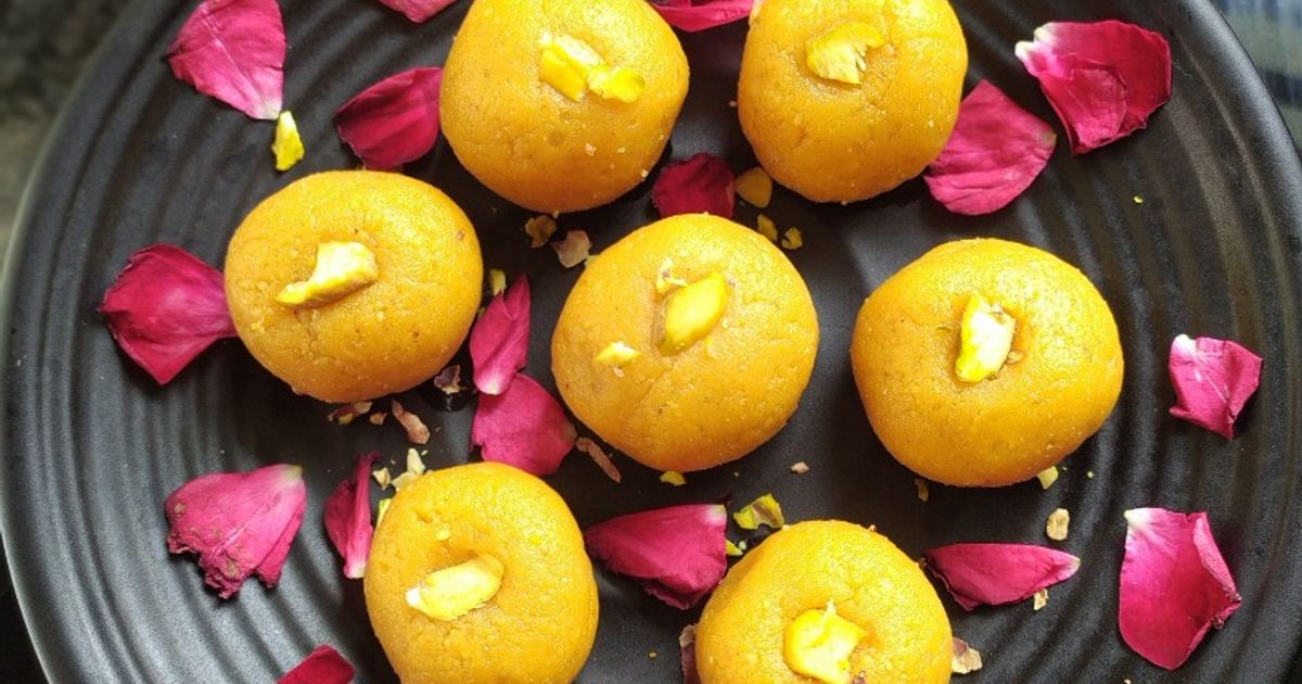 Jyoti Ramparia દ્વારા રેસીપી મોતિયા લાડવા (વિસરાતી વાનગી) - કૂકપૅડ