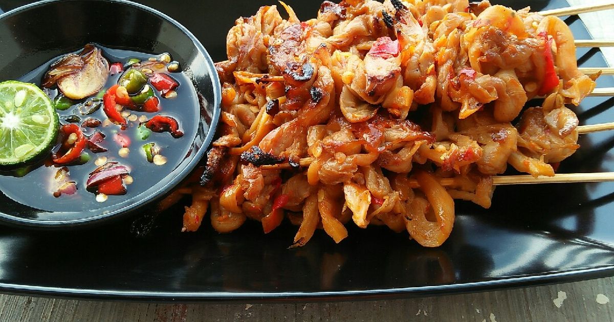 Resep Sate Jamur Sambal Kecap Limau oleh Fitri Retnowati - Cookpad