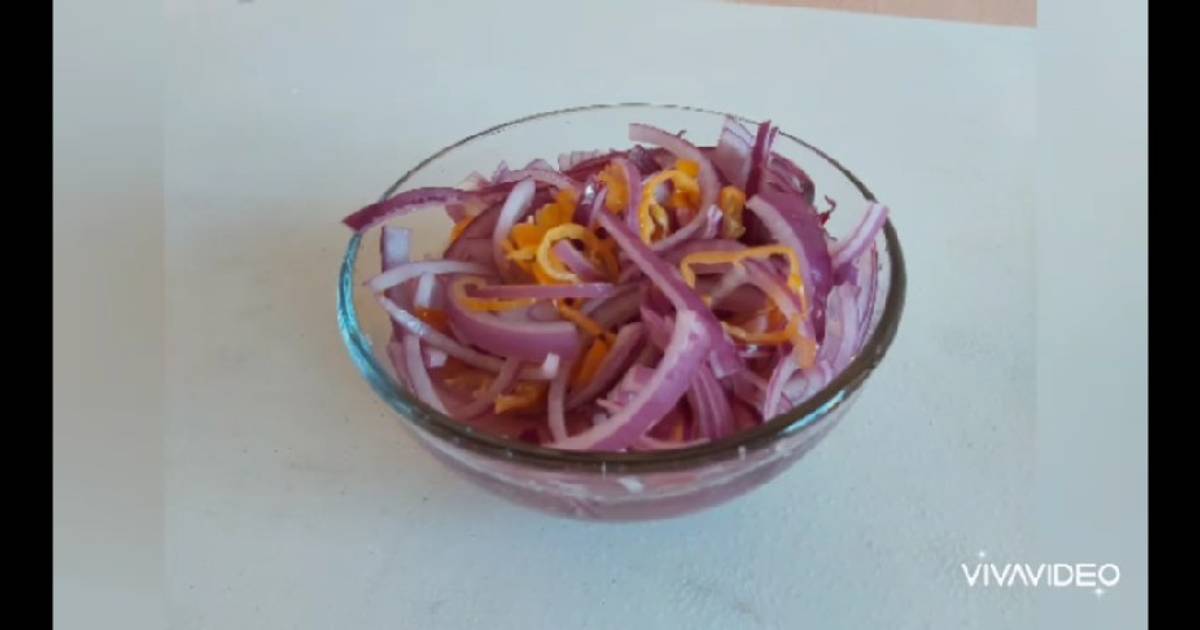 Chiles habanero con cebolla morada - 162 recetas caseras- Cookpad