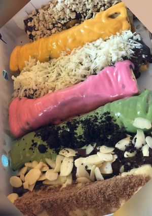 Resep Pisang Coklat Lumer Piscok oleh Mama ifa - Cookpad