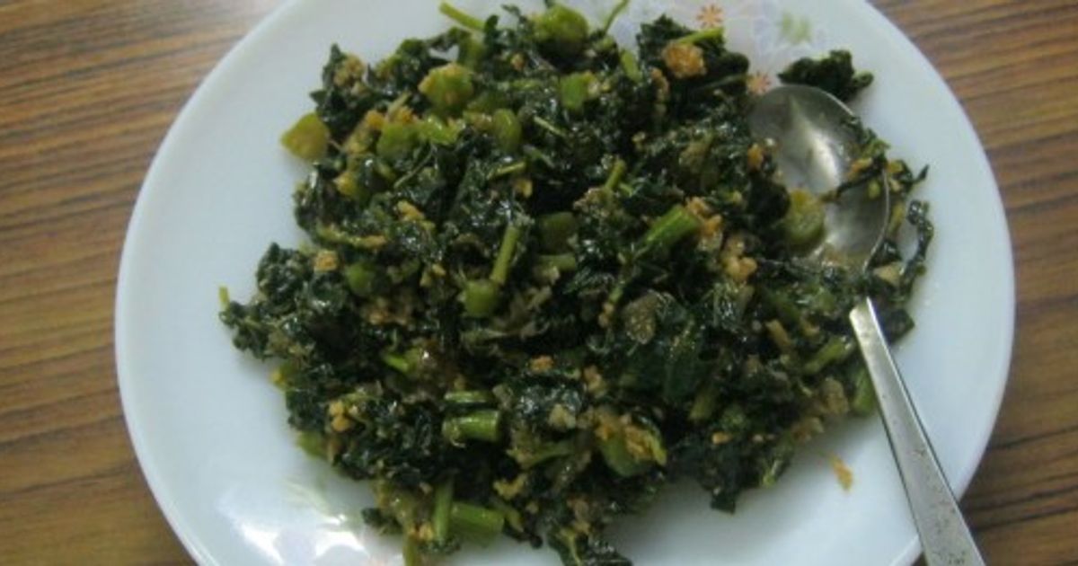 Cheera Payar Thoran Recipe by Mangalam Thampy - Cookpad