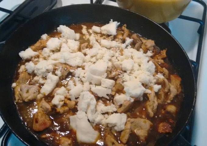 Carne de cerdo en salsa verde. ॐ Receta de María Carmen - Cookpad