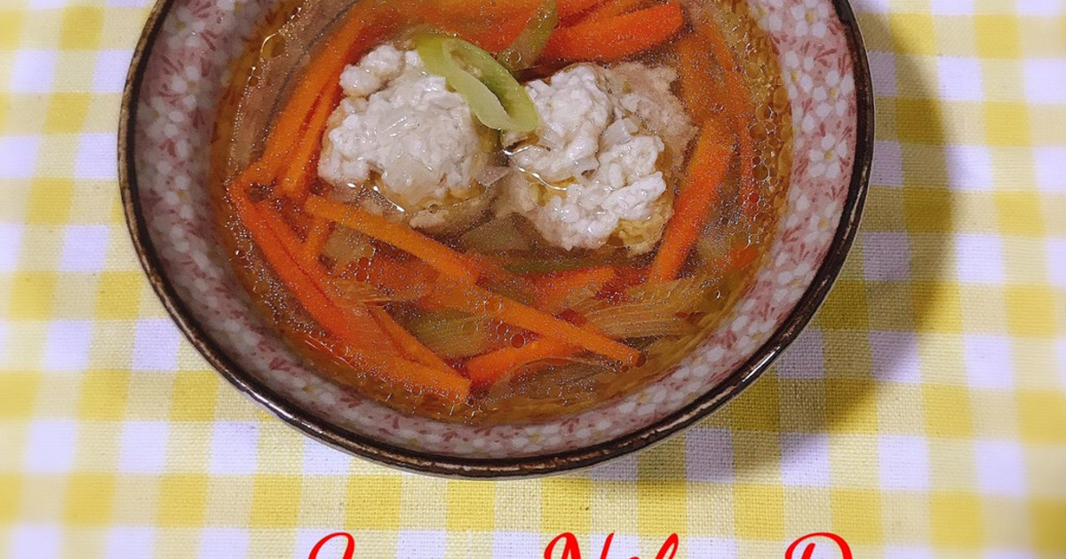 Resep Japanese Soup Niku Dango (Sup Meatball) oleh Rini Takayama - Cookpad