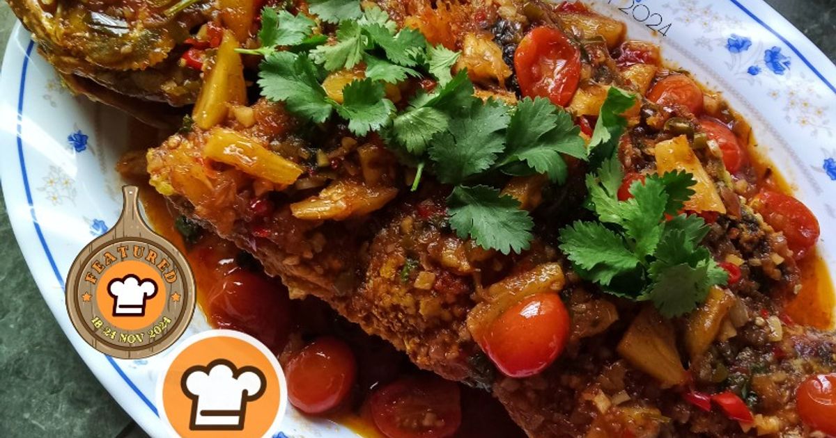 Resipi Siakap Merah Goreng Tomyam oleh Nor Al Fatihah - Cookpad