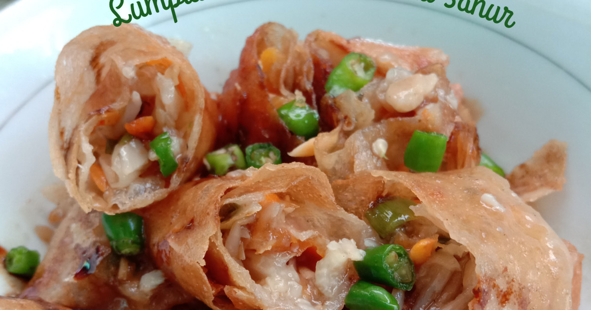 Resep 67. Lumpia Bali Khas Pantai Sanur oleh Erlyn Bukhori - Cookpad