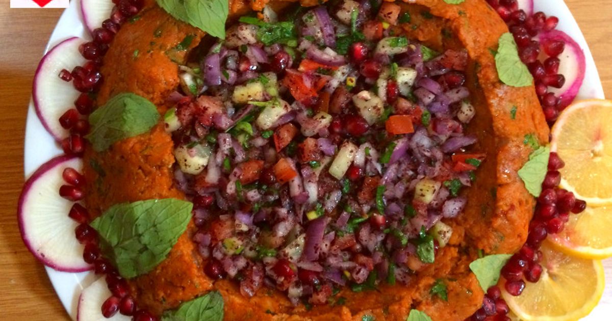 Aleppo Lentil Kibbeh (Vegan Recipe) Recipe by Hamoudy's Kitchen - Cookpad