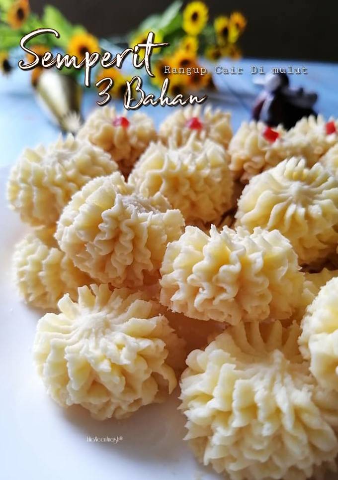 Resipi Semperit Dahlia 3 Bahan oleh Julia ALeen Aireish - Cookpad