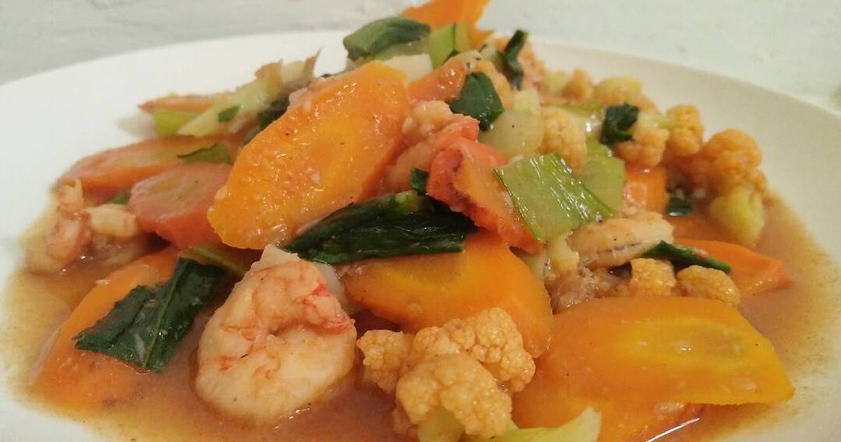 37 resep capcay udang diet enak dan mudah - Cookpad