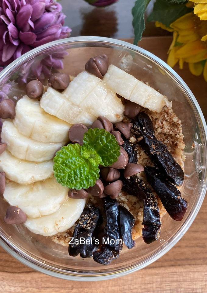 Resep Breakfast Tea Overnight Oat & Chia Seed oleh Heniwatisuma, ZaBel ...