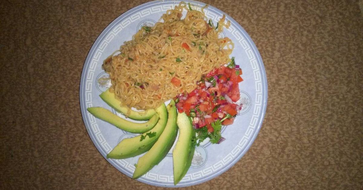 Kachumbari Noodles Recipe by John Sankale Meringo - Cookpad