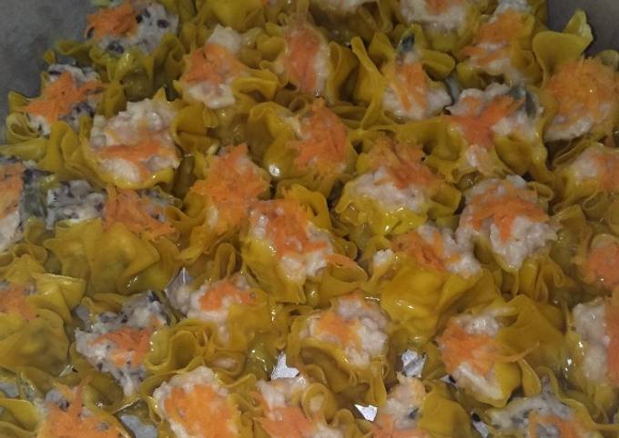 Resep Dimsum Ayam jamur oleh Putriirh26 - Cookpad