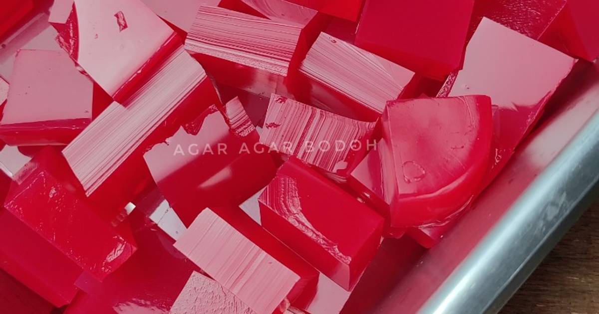 Resepi agar agar tali: Pelbagai dessert mudah dan menarik