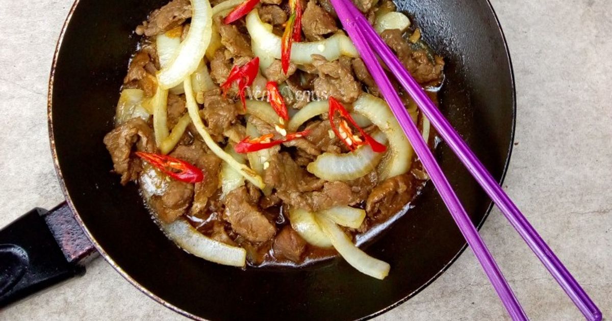 Resep Beef Teriyaki Simple oleh Veni_Venus - Cookpad