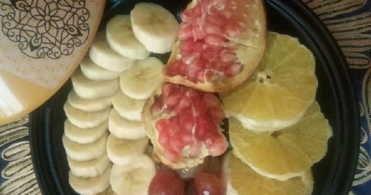 Fruits D'automne En Assiette de Kel Zid - Cookpad
