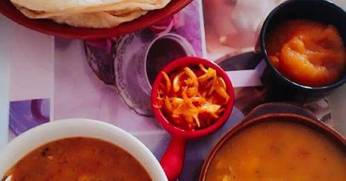 Halwa, Puri, Aloo Tarkari & Chane Ki Tarkari Recipe by Sam Khan - Cookpad