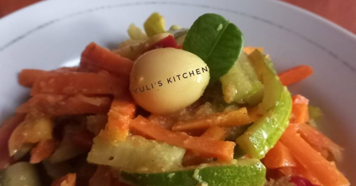 Resep Acar kuning wortel timun oleh yuli's - Cookpad