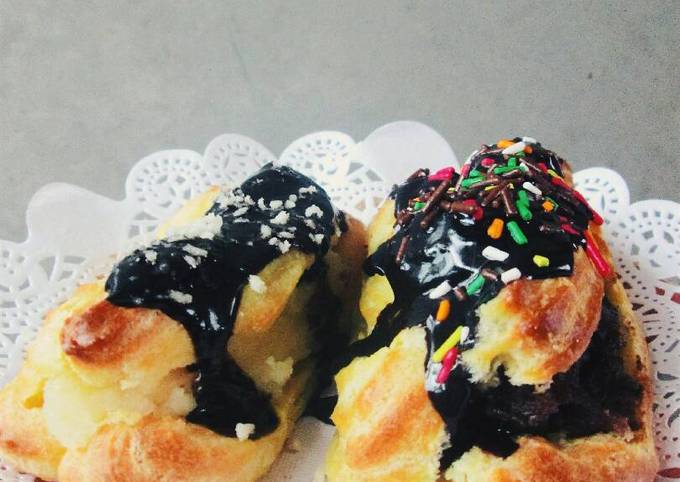 Resep Eclairs / Kue Sus oleh Icha Hadiqah - Cookpad