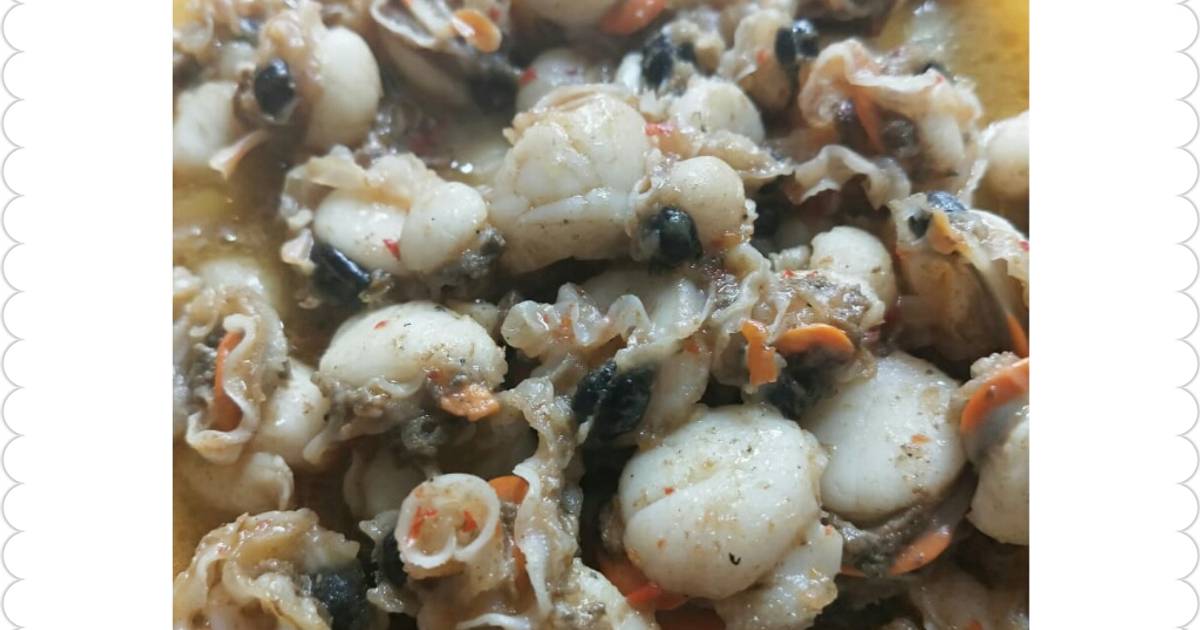 Resep Tumis Kerang Simping Simpel oleh Rhcma 'mutz' Cabybenkk - Cookpad