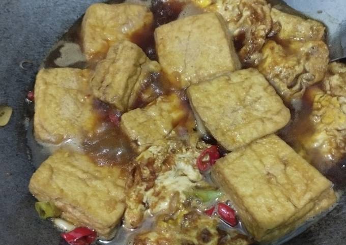 Resep Telor Tahu Kecap oleh khoirunisa triavi - Cookpad