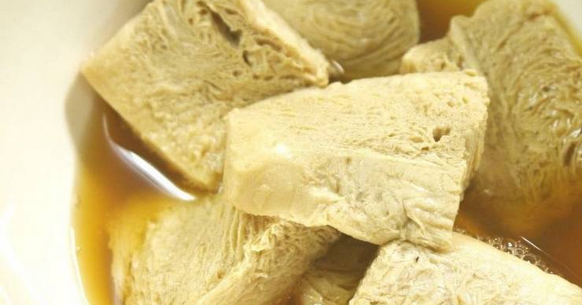 Yuba Style Simmer With Frozen Firm Tofu Recipe by cookpad.japan - Cookpad