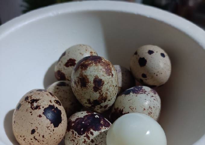 Resep Telur Puyuh Rebus oleh Bety - Cookpad