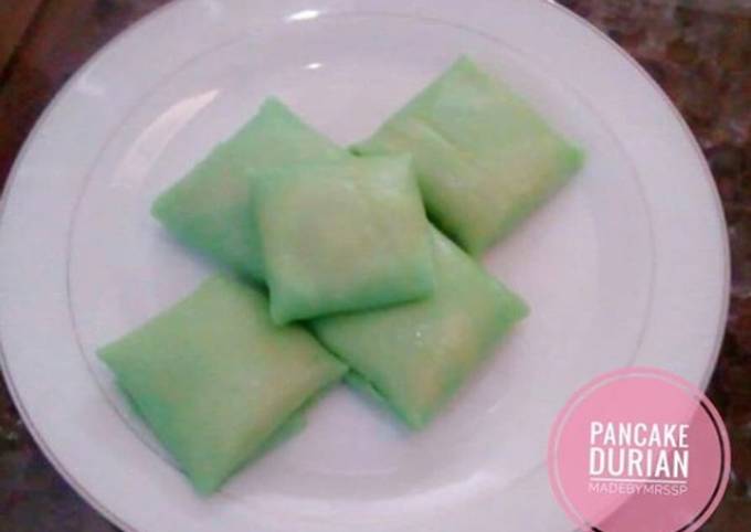 Resep Pancake Durian oleh Mrs SP - Cookpad